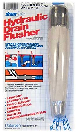 Drain Jet Drain Flusher - 1.5"-2.5" Pipe